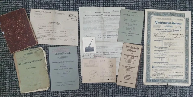 ORIGINAL GERMAN WW2 Bundle Soldiers letter Photos+pre/post Ww2 ...