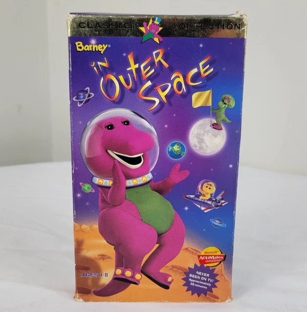 BARNEY - BARNEY in Outer Space (VHS, 1998) EUR 4,67 - PicClick FR