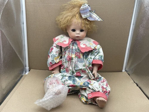 POUPON DE COLLECTION Porcelaine Poupée 50 Cm. en Parfaite Condition EUR 49,80 - PicClick FR