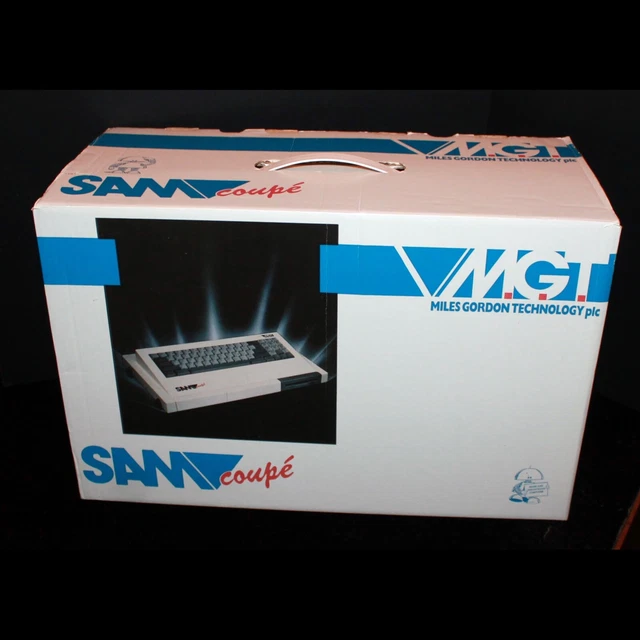 RARE GENUINE MGT SAM Coupé Coupe Computer Box - Empty Box Only & No ...