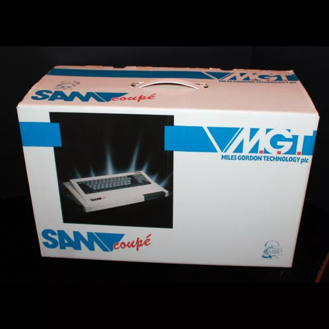 RARE GENUINE MGT SAM Coupé Coupe Computer Box - Empty Box Only & No ...