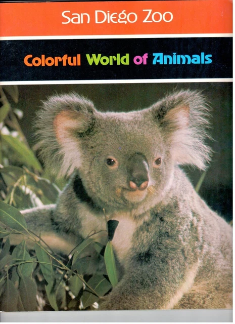 SAN DIEGO ZOO Animal Guide Brochure Booklet Zoo Map Vintage 1970s $8.99 ...