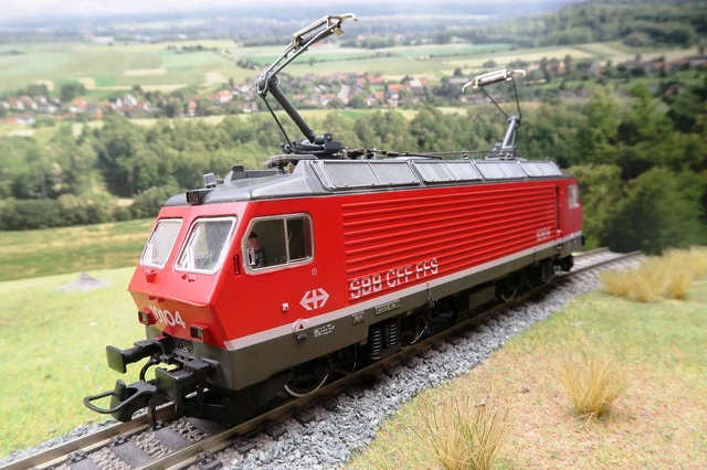 ROCO H0 43494 (04178D, 4178D) SBB E-Lok BR Re 4/4 IV No.10104 Wechselstrom-Umbau EUR 59,95 ...