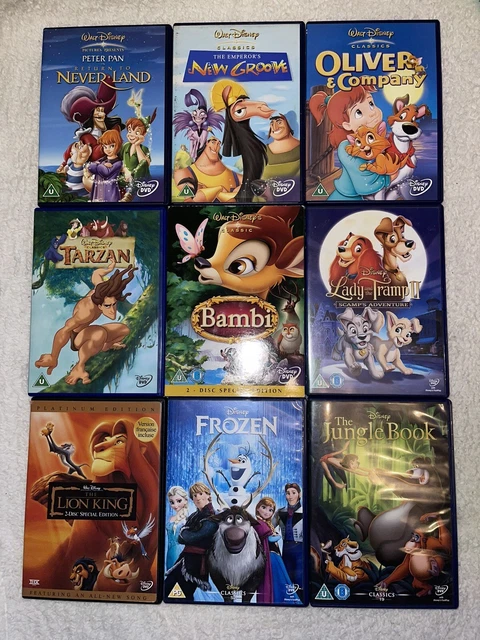 WALT DISNEY CLASSICS DVD Bundle X 9 More Listed Free Post (Xxx) £12.99 ...