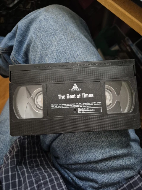 THE BEST OF Times (VHS, 1987) Kurt Russell, Robin Williams Vidmark ...