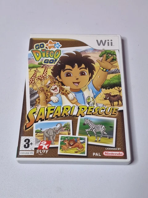 GO DIEGO GO - Safari Rescue (Nintendo Wii, 2008) PAL (Has its Manual ...