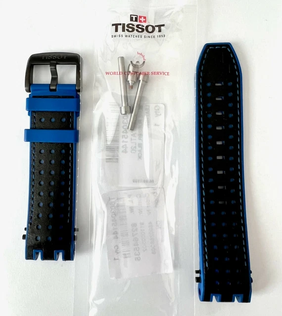 ORIGINAL TISSOT T-RACE T115417A T115407A T115427A Black Rubber Watch ...