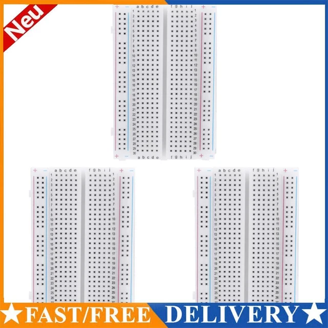 MINI UNIVERSAL TEST Protoboard Spliceable Solderless Breadboard Circuit ...