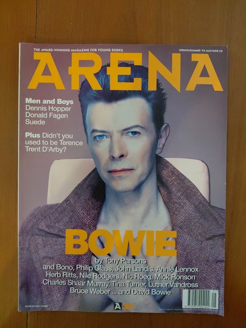 DAVID BOWIE COVER Arena Magazine May/June 93 Issue 637 £8.64 - PicClick UK