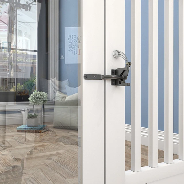 VERROU DE PORTE verrouillable robuste avec finition noire pour une s curit ac EUR 17,24 ...