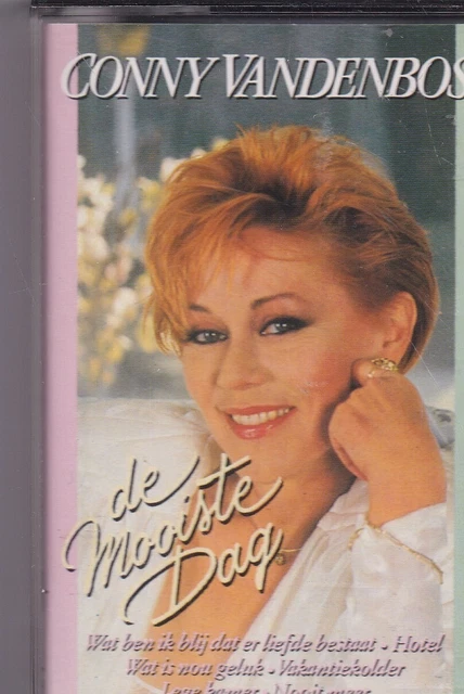 CONNY VAN DEN Bos-De Mooiste Dag Music Cassette EUR 5,99 - PicClick IT