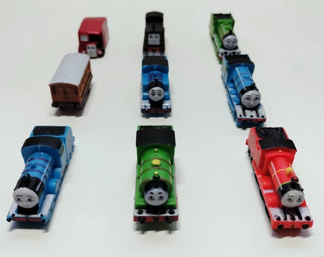THOMAS THE TANK Engine and Friends Train Mini Figures Lot of 9 ...
