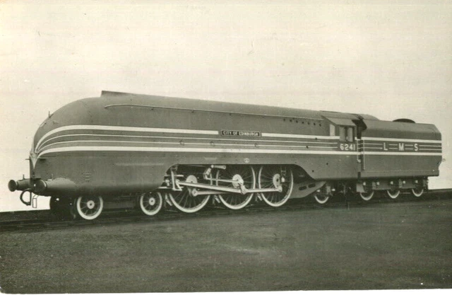 RAILWAY PHOTOGRAPH LMS Princess Coronation Class No 6241 CITY OF ...