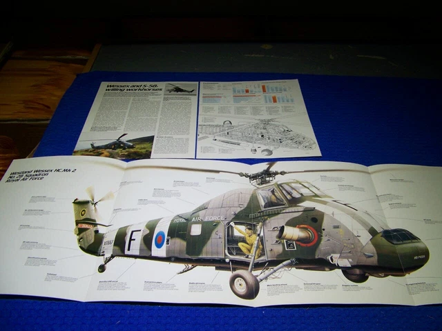 SIKORSKY S-58/WESTLAND WESSEX...CUTAWAY/POSTER/3-VIEWS/SPECIFICHE ...