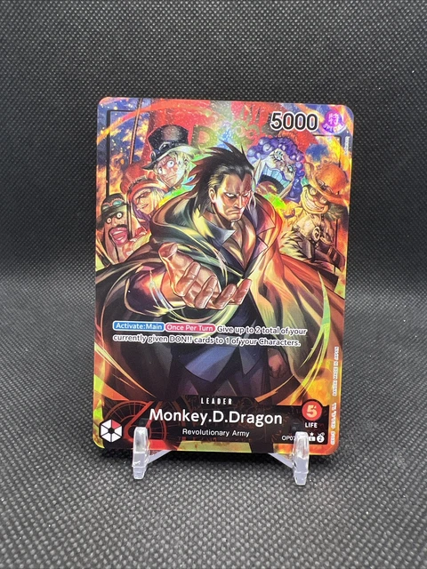 ONE PIECE TCG 500 Years In The Future OP07-001 Singe D. Dragon Leader ...