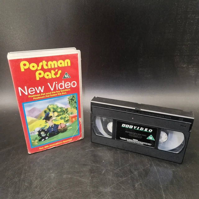 POSTMAN PAT'S NEW Video VHS 1991 rare £23.99 - PicClick UK