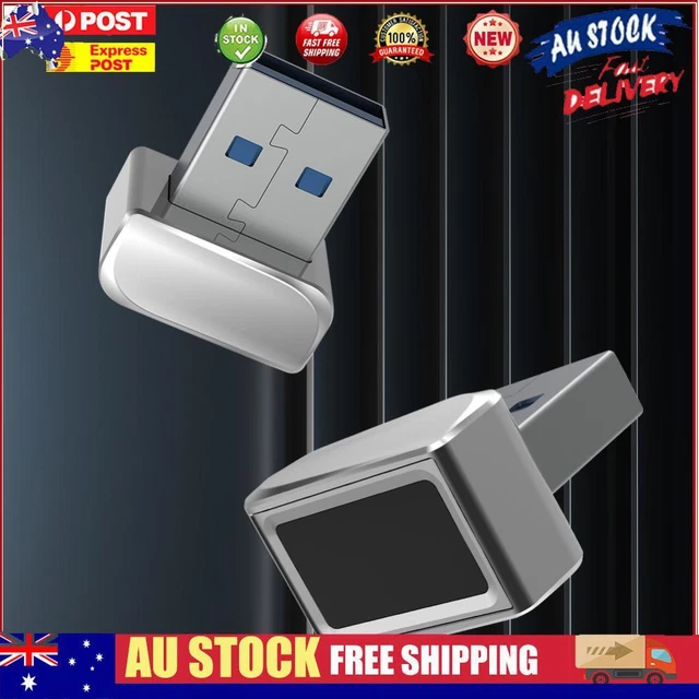 USB FINGERPRINT READER Module Zinc Alloy MinI Lock Unlock Scanner for ...