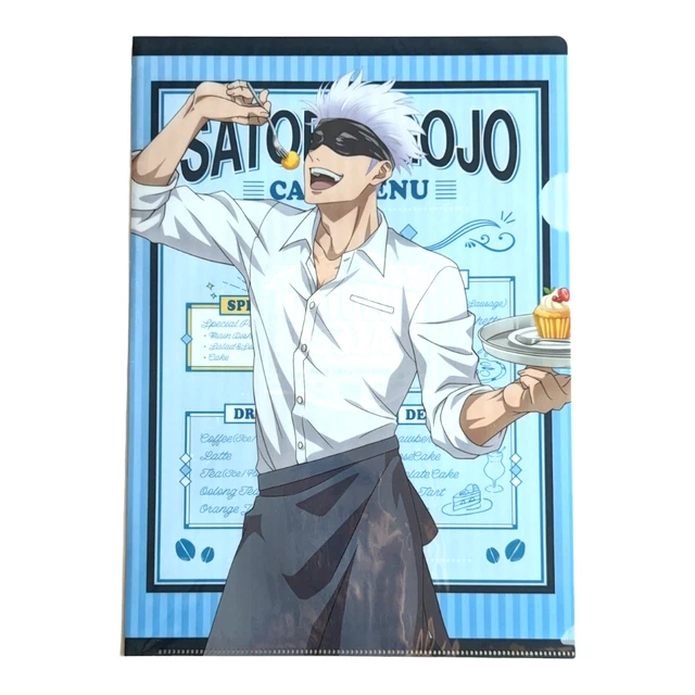 JUJUTSU KAISEN SEGA Collabo Cafe Satoru Gojo Clear File Cafe ver. EUR ...