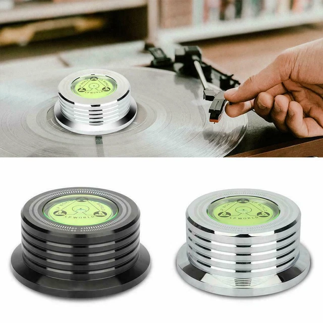 RECORD WEIGHT CLAMP Aluminum Turntable Disc Stabilizer For 60hz record🌞 ...