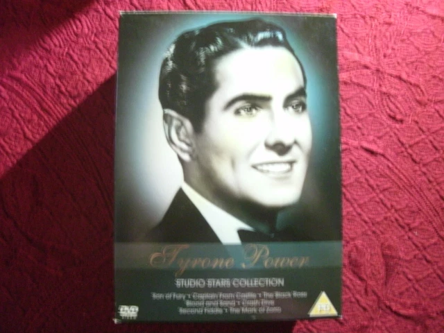 TYRONE POWER - Studio Stars Collection (DVD, 7-Disc Box Set) . FREE UK ...