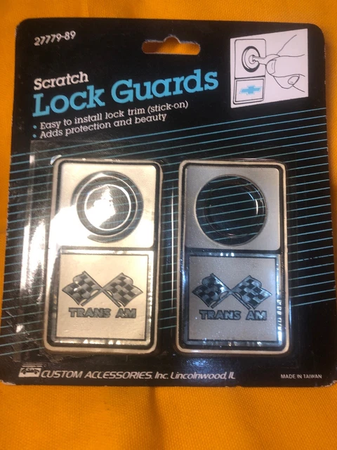 VINTAGE 80'S 90'S TRANS AM Door Lock Scratch Guard Accent Trim FOR ...