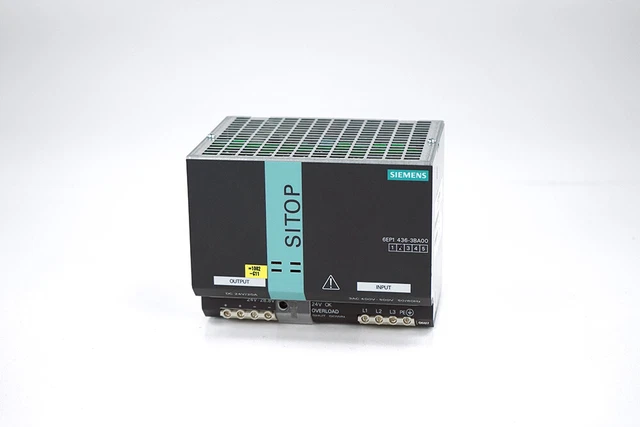 SIEMENS SIMATIC SITOP Modular Din Rail Power Supply Dinrail 20 ...