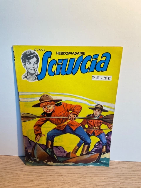 SCIUSCIA HEBDOMADAIRE N°40 PEI 1953 EUR 3,50 - PicClick FR