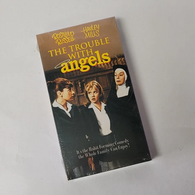 TROUBLE WITH ANGELS VHS Rosalind Russell Hayley Mills UNOPENED SEALED £ ...