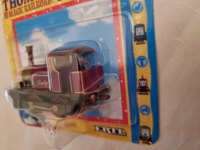 THOMAS THE TANK Engine & Friends ERTL LADY TRAIN DIECAST NEW 2001 MAGIC ...