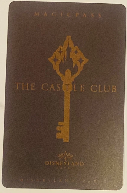 MAGIC PASS THE CASTLE CLUB Disneyland Hotel 2024 EUR 120,00 - PicClick FR