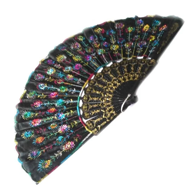 VENTILATEUR DE SAC à Main Fan Fecher Fan Décoration de Mur Eventail ...