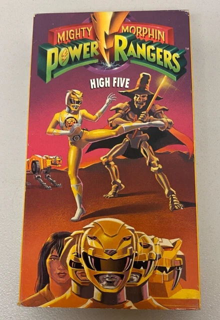 MIGHTY MORPHIN POWER Rangers High Five Saban Entertainment Vhs £6.59 ...