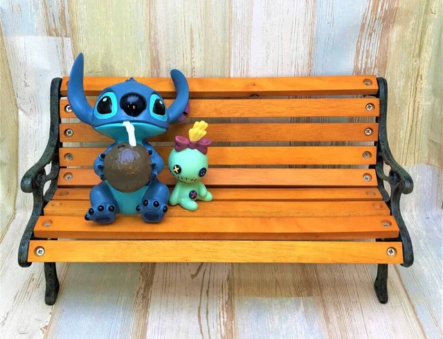 DISNEY LILO STITCH Bench Planter Stand Big Figure Alien No.626 KATO ...