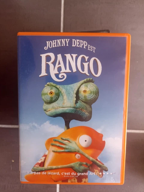DVD RANGO - Johnny Depp Dessin Anime Jeunesse EUR 1,00 - PicClick FR