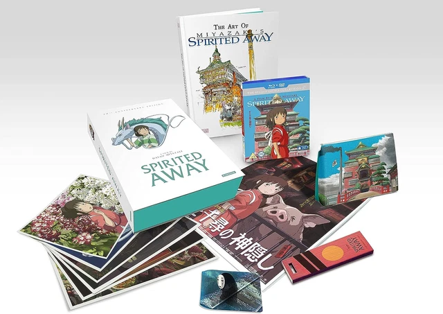 SPIRITED AWAY 20TH Anniversary Collectors Edition Blu Ray Boxset £399. ...