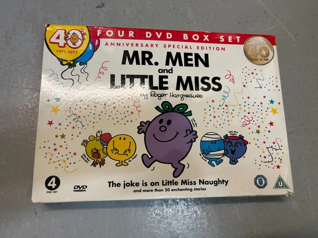 MR MEN AND LITTLE MISS 40 YEARS FOUR CLASSIC DVDS (Free P+P) £7.99 - PicClick UK