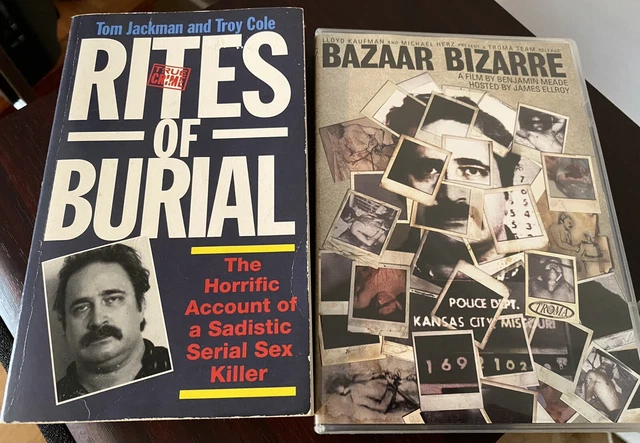 RITES OF BURIAL (book) - Bob Berdella - bonus DVD BAZAAR BIZARRE ...