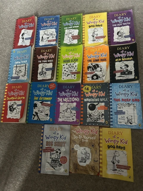 DIARY OF A wimpy kid books bundle EUR 5,75 - PicClick IT