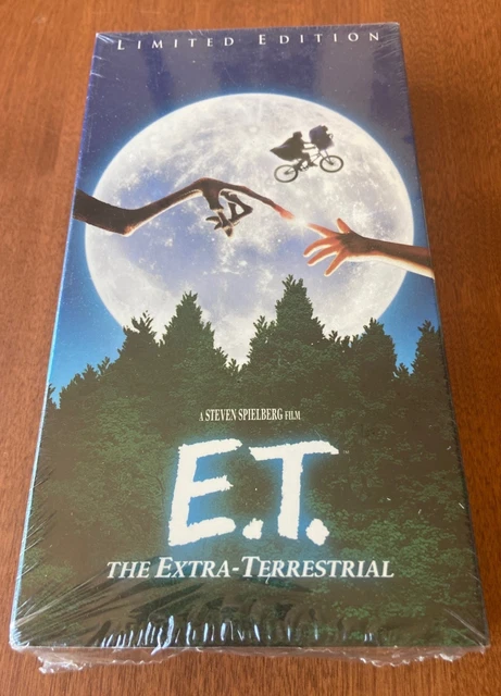 E.T THE EXTRA-TERRESTRIAL SEALED VHS ,2002, 20th Anniversary Limited ...