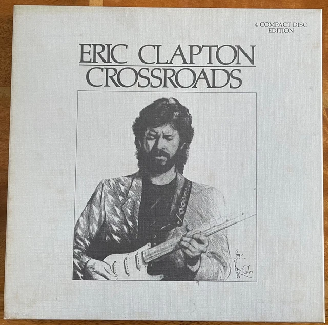 ERIC CLAPTON - Crossroads (4 CD Box Set 1988) inc. booklet £12.50 ...