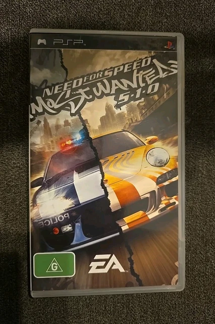 PLAYSTATION PSP PORTABLE Game - Need for Speed Most Wanted 5-1-0 PAL ...