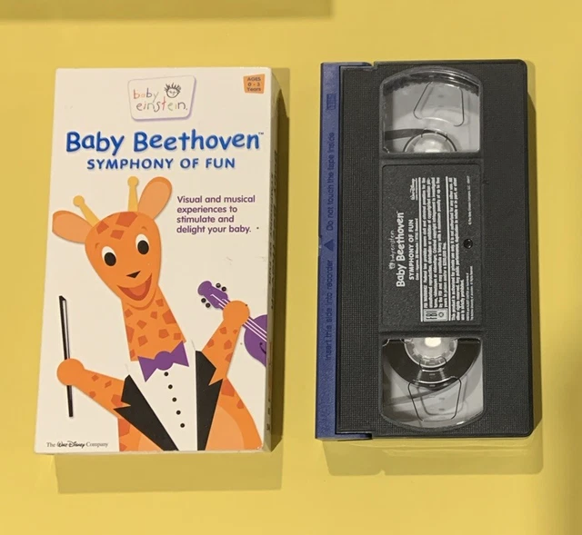 VHS TAPE BABY Einstein Baby Beethoven Symphony Of Fun Tested £10.99 ...