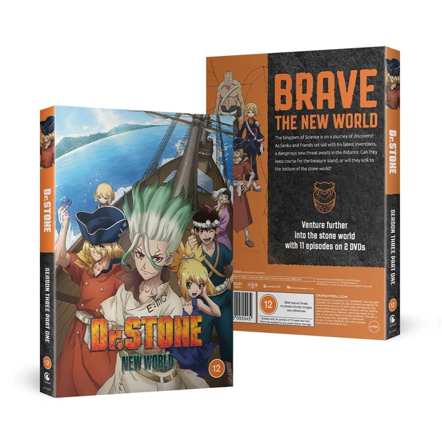 DR. STONE - SEASON 3 PART 1 - Region 2 DVD *BRAND NEW* £23.89 - PicClick UK