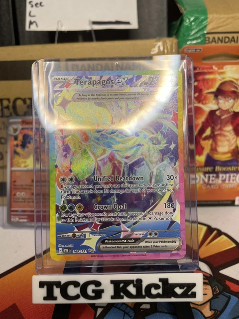 POKEMON TCG TERAPAGOS Ex 169/131 SAR Prismatic Evolutions PACK FRESH NM ...