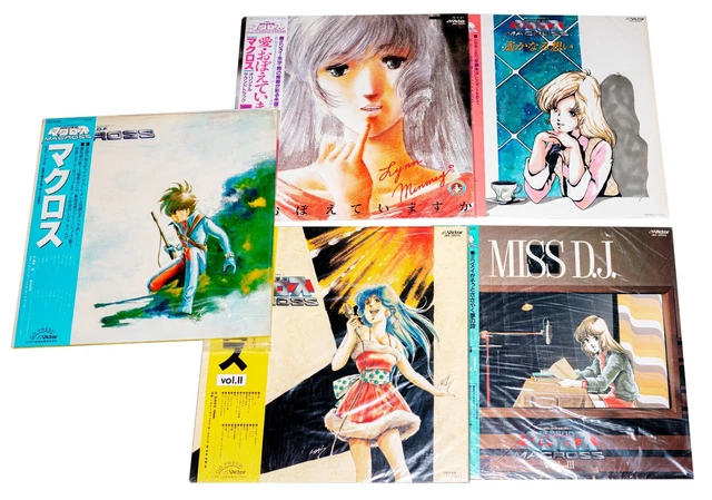 VINTAGE MACROSS OST Soundtracks Vinyl LP - 1980s - 5 Set $249.95 ...