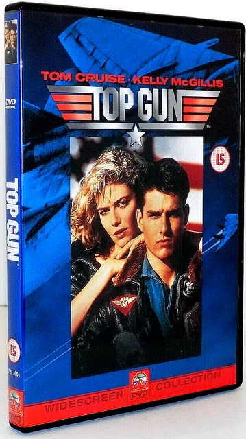 TOP GUN (1986) R2 DVD Tom Cruise, Tim Robbins, Kelly McGillis, Val ...