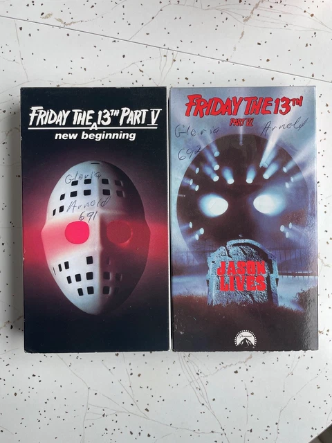 FRIDAY THE 13TH Part V and VI - A New Beginning and Jason Lives ...