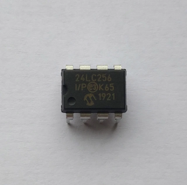 MICROCHIP 24LC256 256K I2C EEPROM IC IIC Serial CMOS Memory Chip DIP 8 £3.99 - PicClick UK