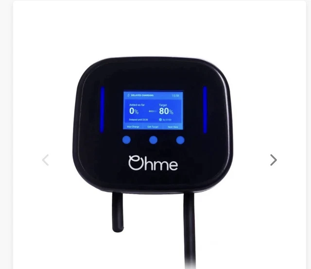 OHME OHME0002GB002-5M HOME Pro Type 2 EV Charger 7kW 5-Metre Tethered £ ...