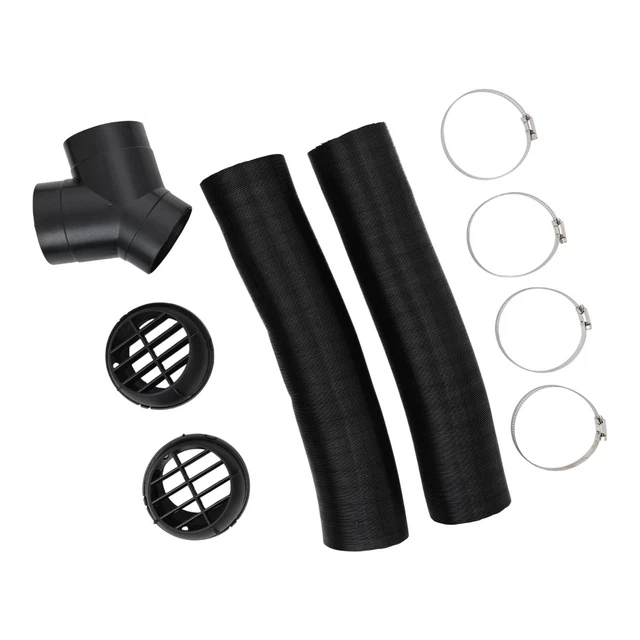 AIR HEATER EXHAUST Y Branch 75mm Ducting Kit for 2KW 5KW 8KW Diesel ...